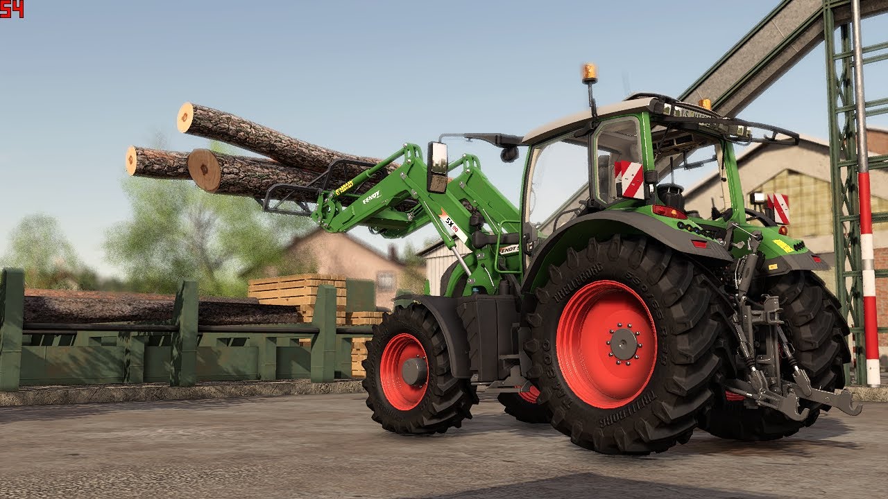 [LS19] Sägewerkarbeiten und neuer Anhänger [Ebelsbach #2] - YouTube