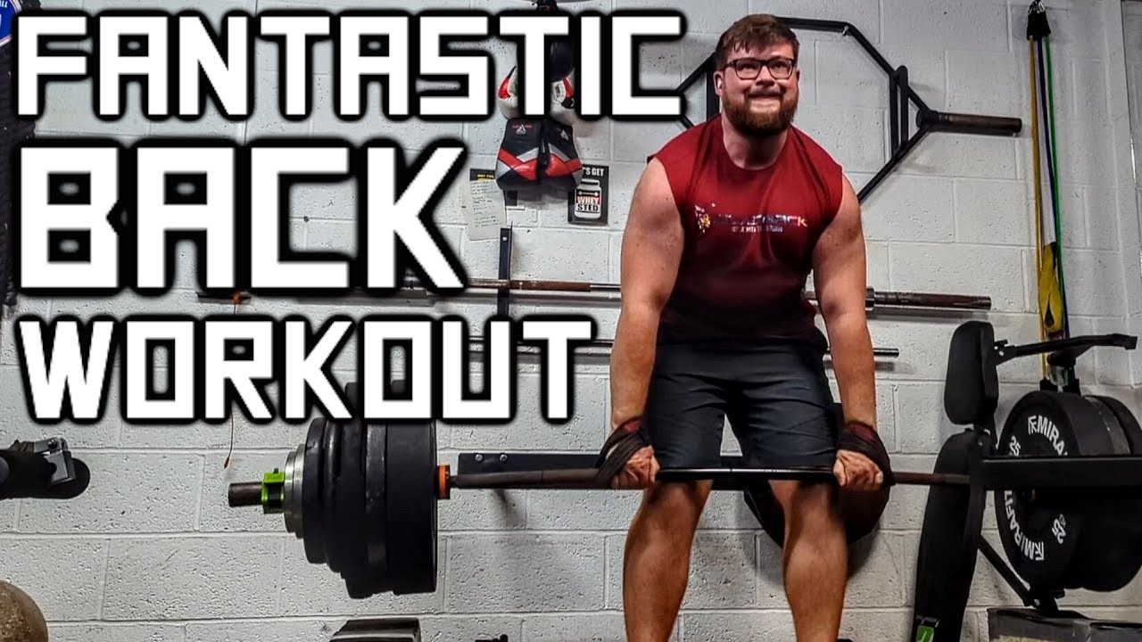 Fantastic Back Workout | Strongman Deadlift Session - YouTube