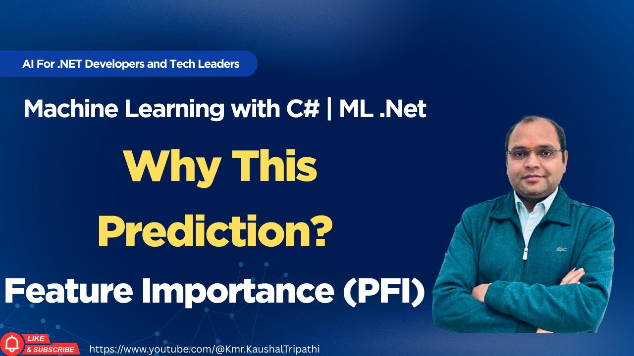 Explain ML.NET Models in C# Using Permutation Feature Importance (PFI ...