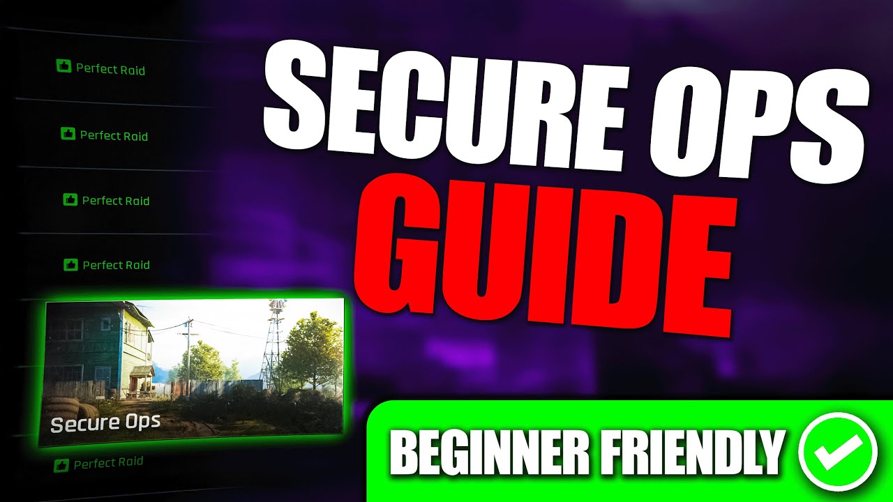 SECURE OPS GUIDE! | Arena Breakout: Infinite - YouTube