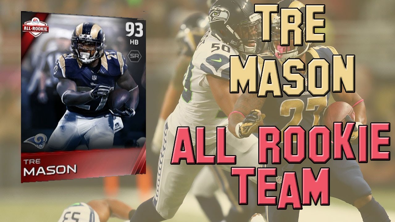 Madden 15 Ultimate Team- MUT 15 Card Review- 93 Overall All Rookie Team ...