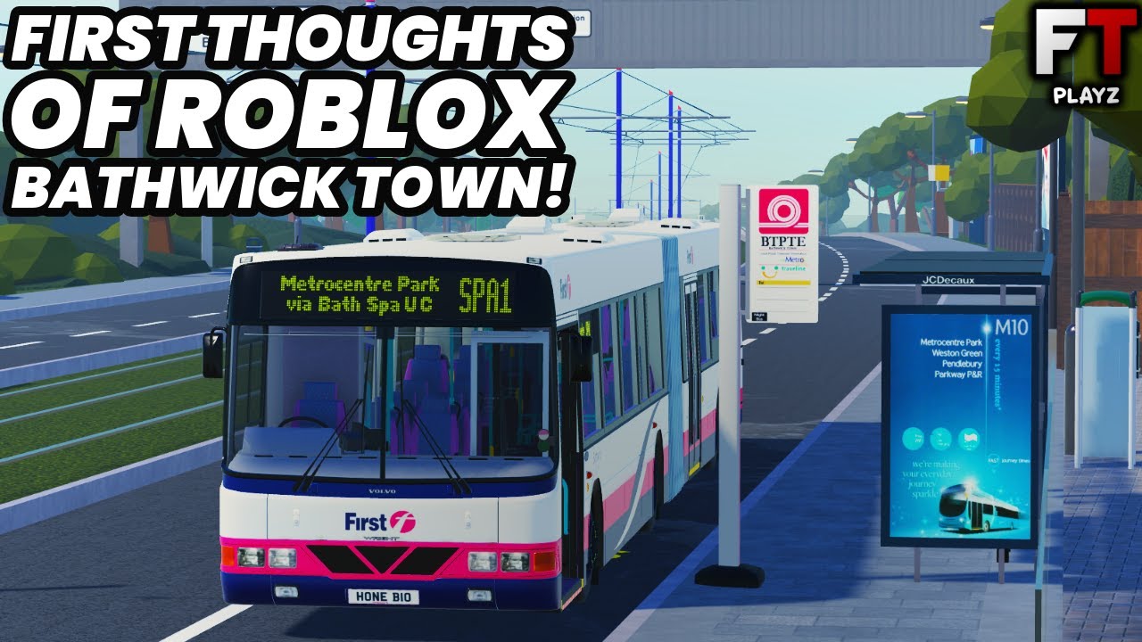 Playing Roblox Bathwick Town FOR FIRST TIME! - YouTube
