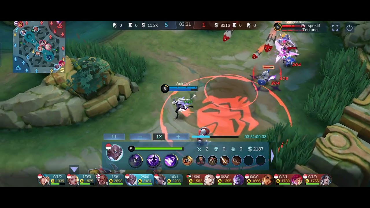 Mobile Legend - Match Game 9:33 minute end😂 - YouTube