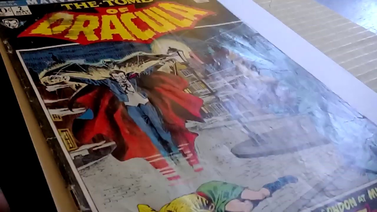 my first comic book pressing part 1 before pressing - YouTube