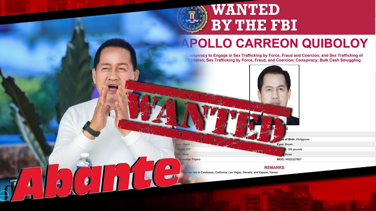 Pastor Apollo Quiboloy, 2 KOJC official wanted sa FBI - YouTube