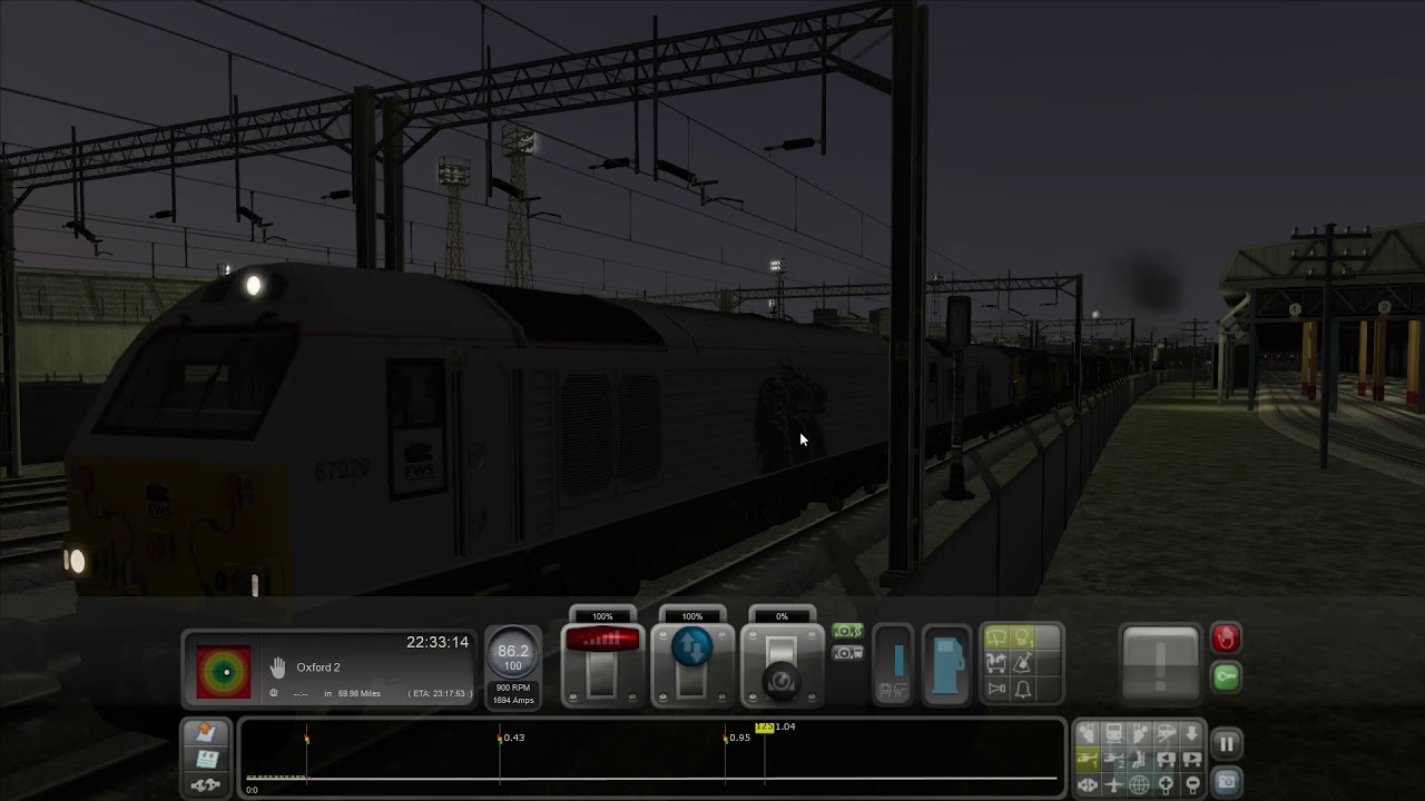 train simulator convoy crash - YouTube