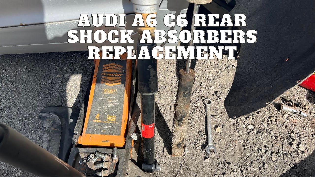 Audi A6 C6 Rear Shock Absorbers Replacement - YouTube