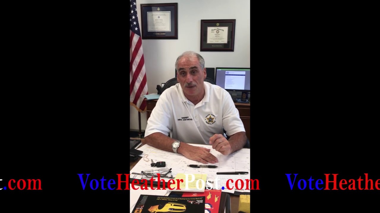 Sheriff Mike Chitwood Endorses Heather Post for Re-election to Volusia ...