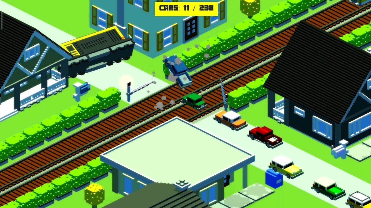 Railroad Crossing - Train Game - Train Crash Mania - Walkthrough #00030 ...