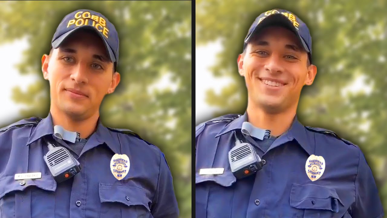 She Tried to Rizz the Police - YouTube