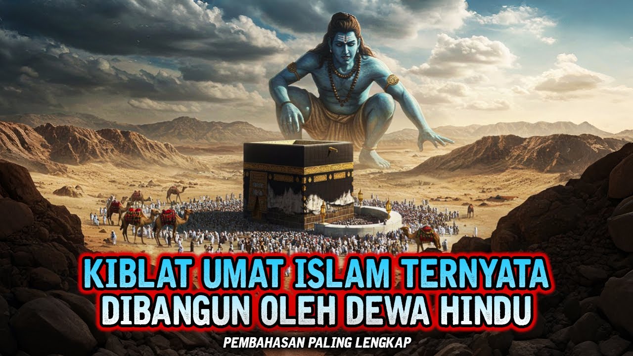 TERLANJUR PERCAYA SELAMA INI UMAT ISLAM SHOLAT MENGHADAP KUIL DEWA SIWA ...