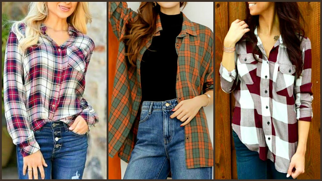 Beautiful And Amazing Check Blouses For Girls And Women|Latest Classy ...