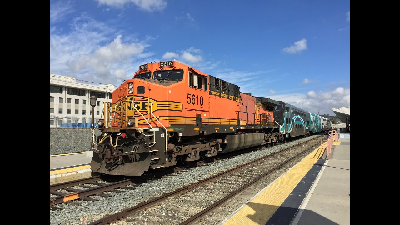 Metrolink HD 60fps: Compilation of BNSF GE AC4400CW Freight Locos on ...