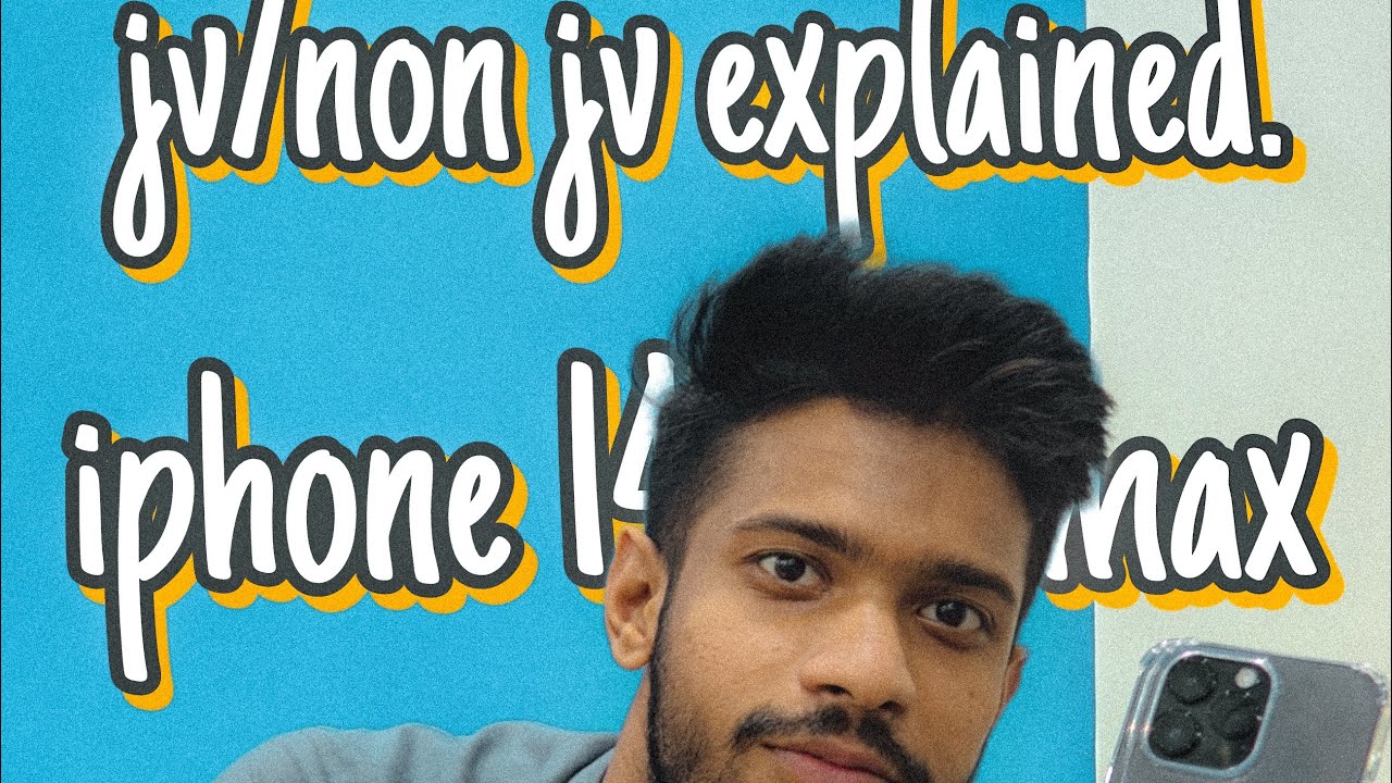 Jv explained in detail for iphones .#jv #jviphones #iphone - YouTube