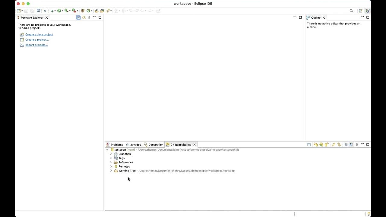 Projekt Repository Aus Gitlab Mit Eclipse Verbinden Youtube