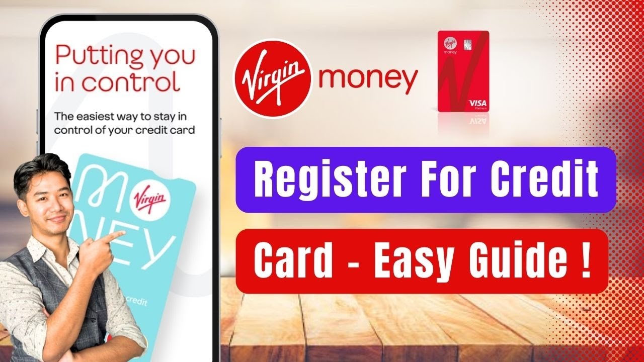 How to Register Virgin Money Credit Card ! - YouTube