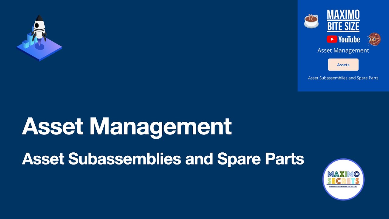 Asset Subassemblies and Spare Parts - YouTube