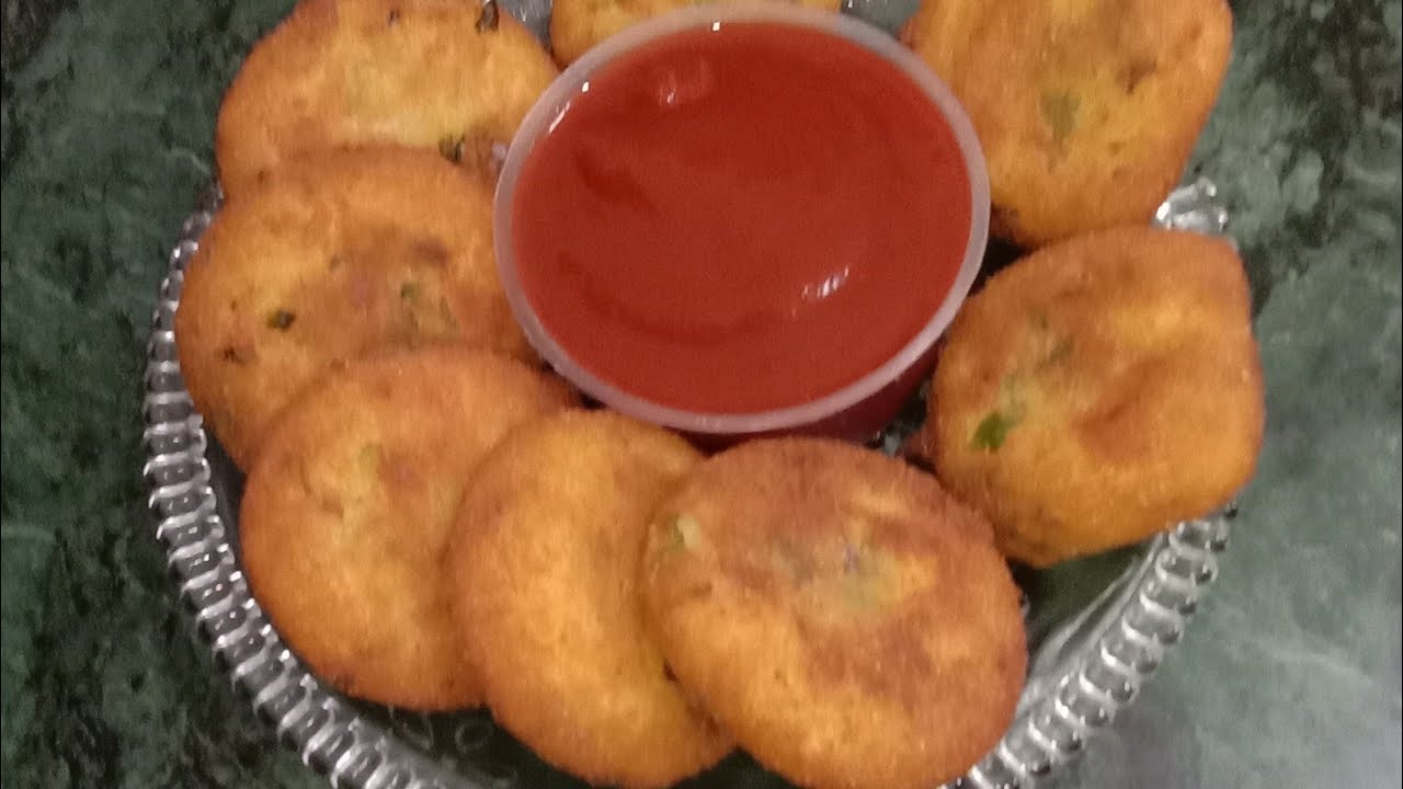 क्रिस्पी वेज सूजी कटलेट(How to make rawa /suji cutlet (kids favourite ...