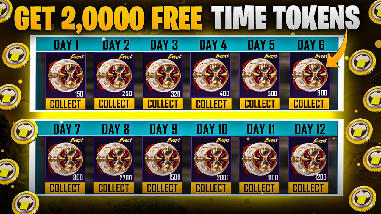 Get FREE Time Tokens In PUBG Mobile With This SIMPLE Trick | Unlimited ...