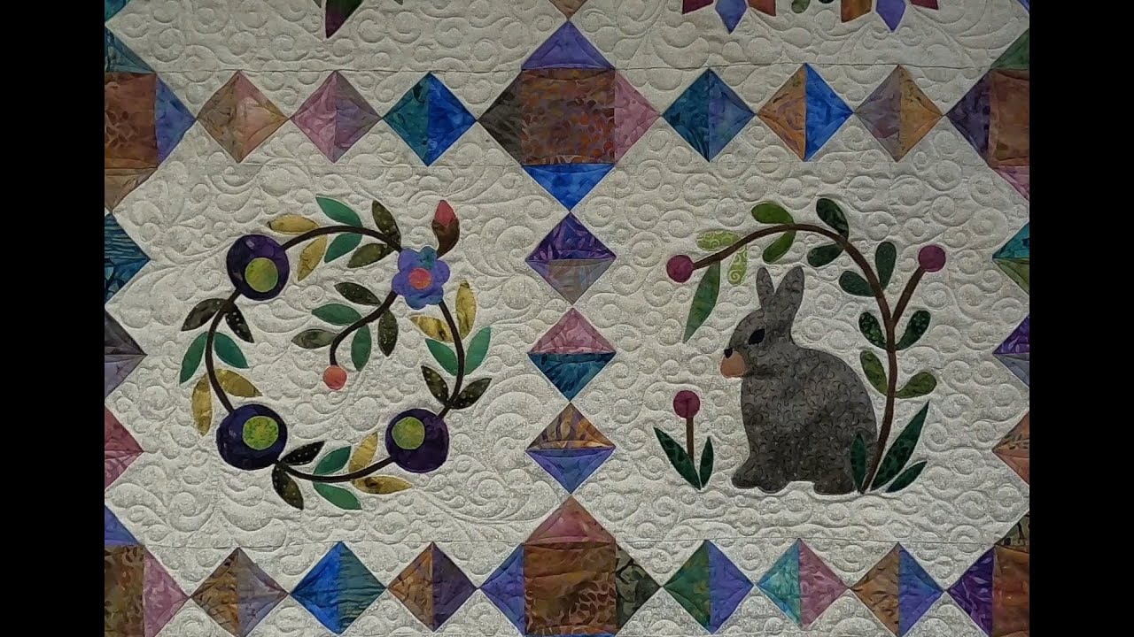 Applique Background Fills: Nemeshing and Swirls - YouTube