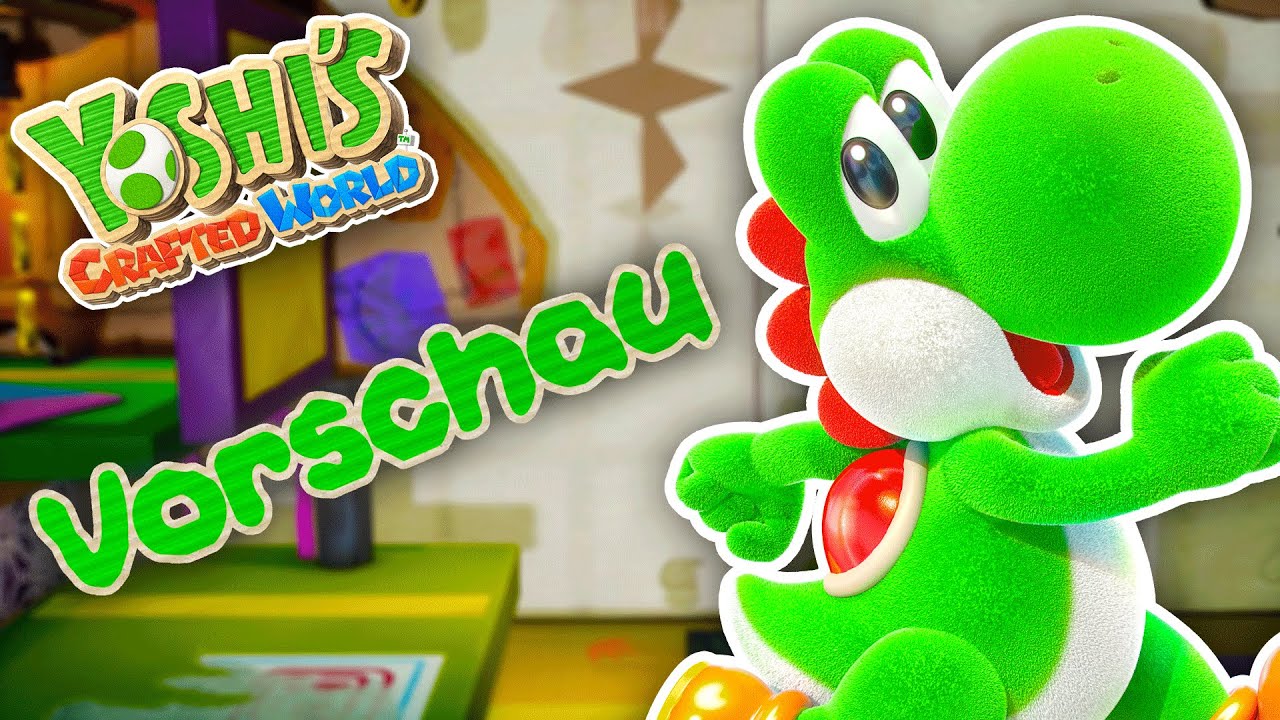 Yoshi's Crafted World in der Video-Vorschau | Süß, putzig und kreativ ...
