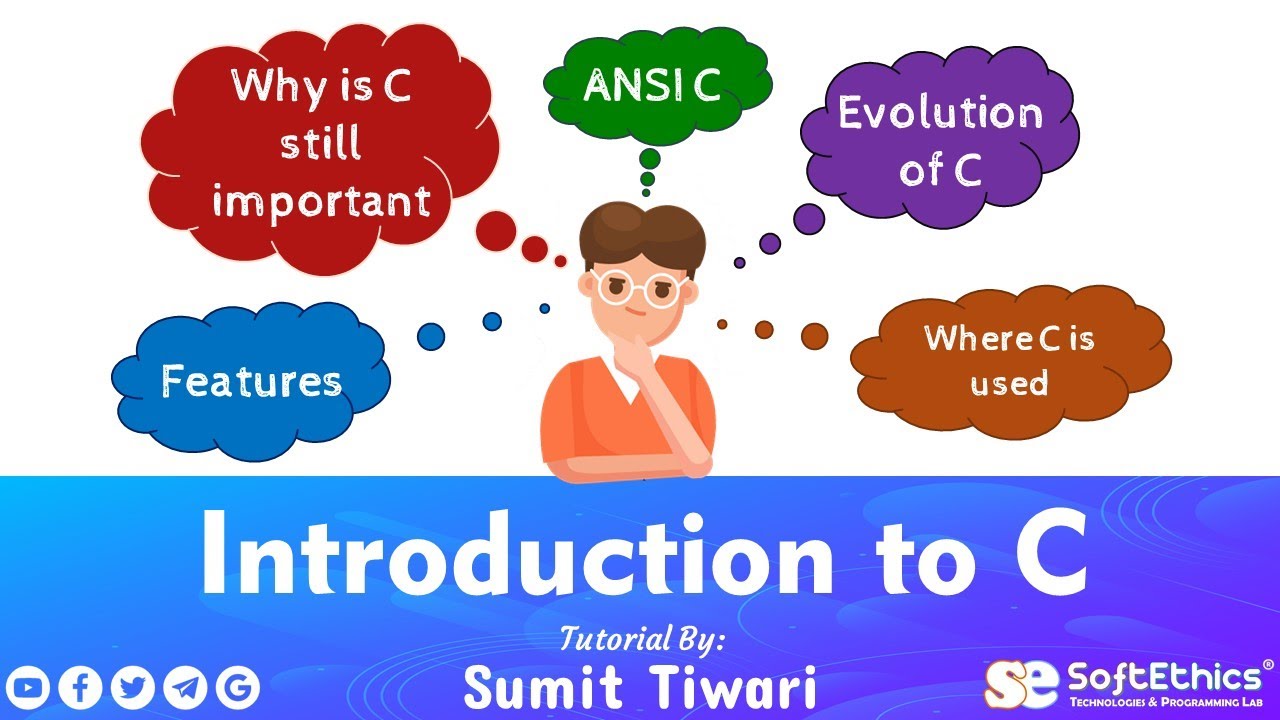Introduction To C Programming Evolution Of C Why Learn