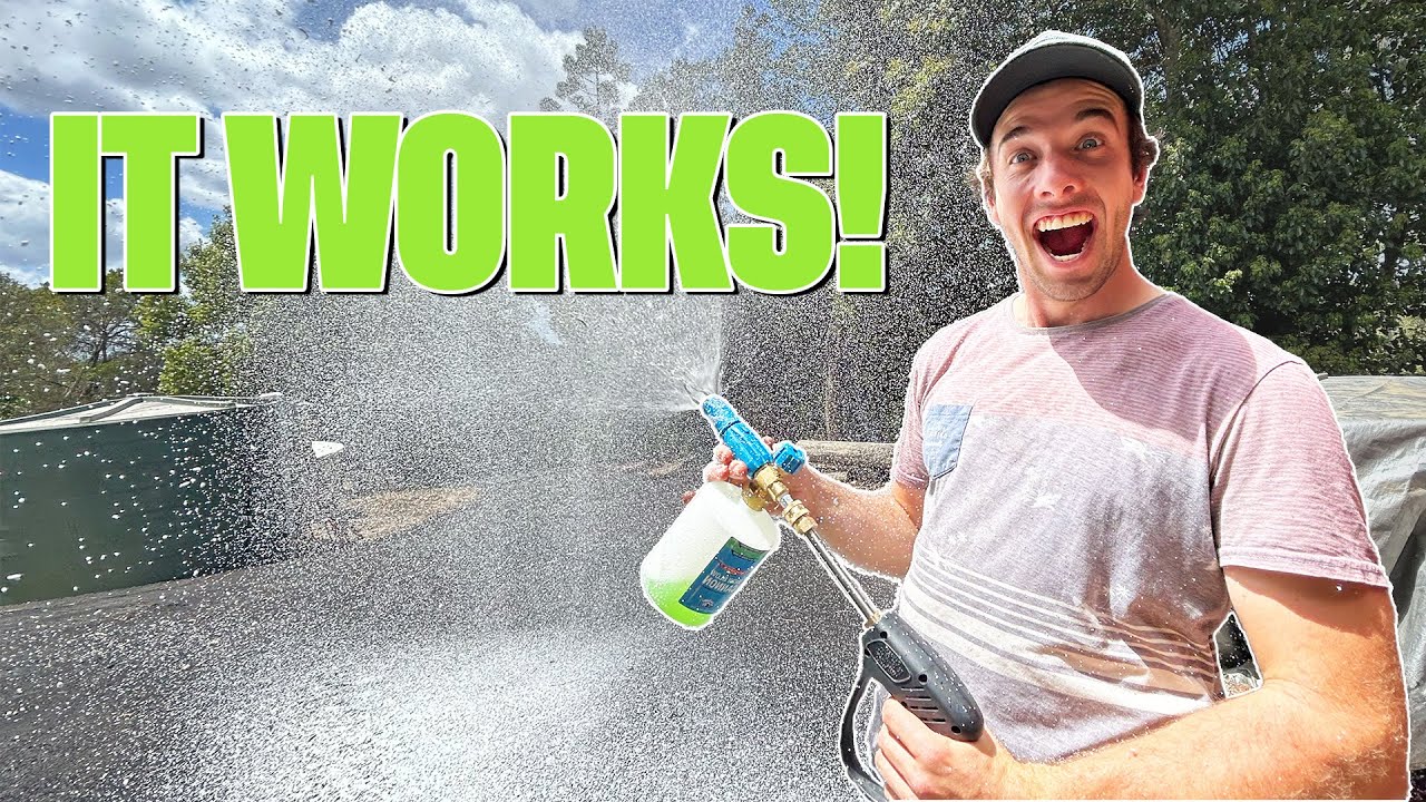 I Made an Electric Pressure Washer for Under $250 - YouTube