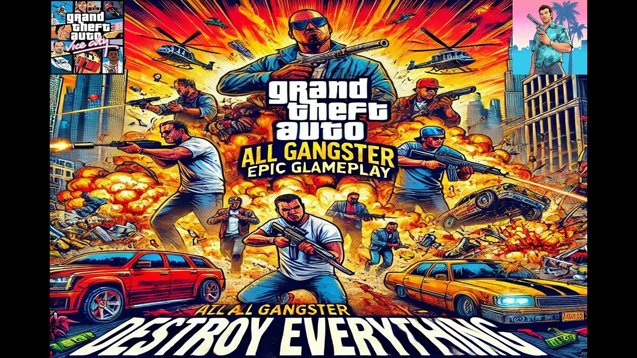 🛵 GTA Vice City: Z++ Security All Gangs | Epic Gangster Showdown! 🚀 # ...