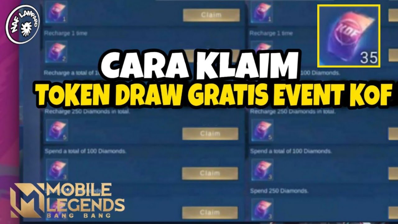 35 Token Event KOF - Cara Mendapatkan Token Draw Gratis Event KOF - YouTube