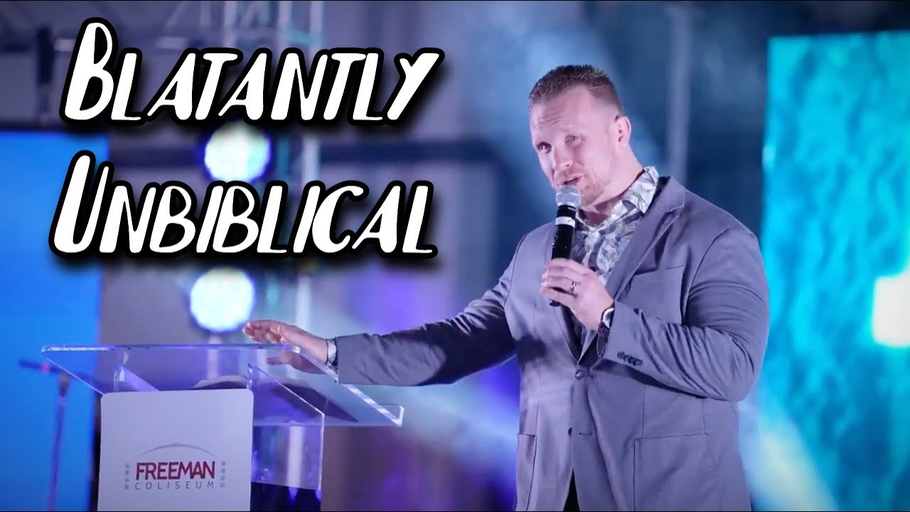 This Draws The Line! Daniel Adams Teaches Dangerous Falsehood! - YouTube