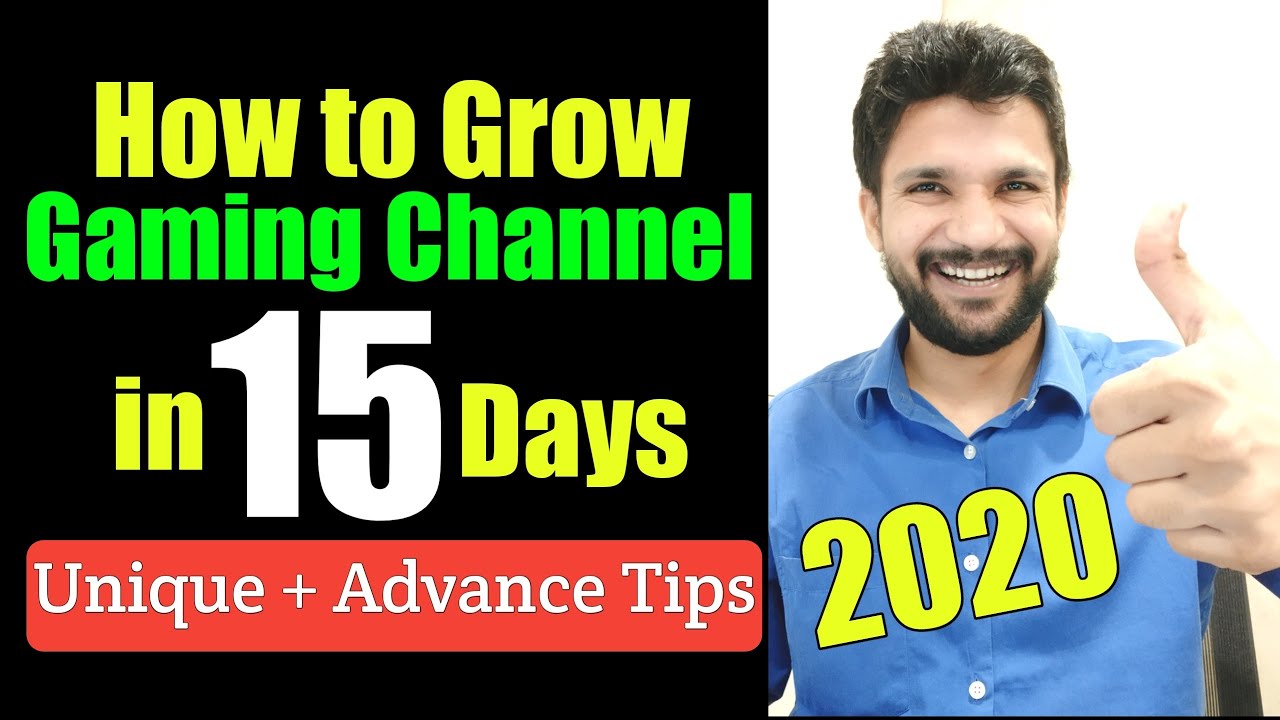 Unique Tips | How to grow gaming channel | gaming channel kaise grow ...
