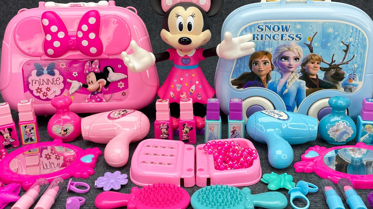 Set Mainan Minnie Mouse 2026 🎀Membuka kemasan koleksi makeup Minnie ...