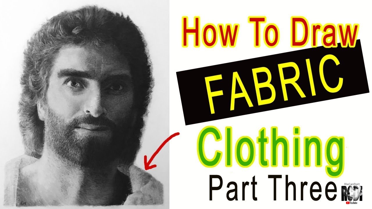 Draw Fabric Like a PRO! | Folds, Shading and Patterns | Ep13 Pt. 03 ...
