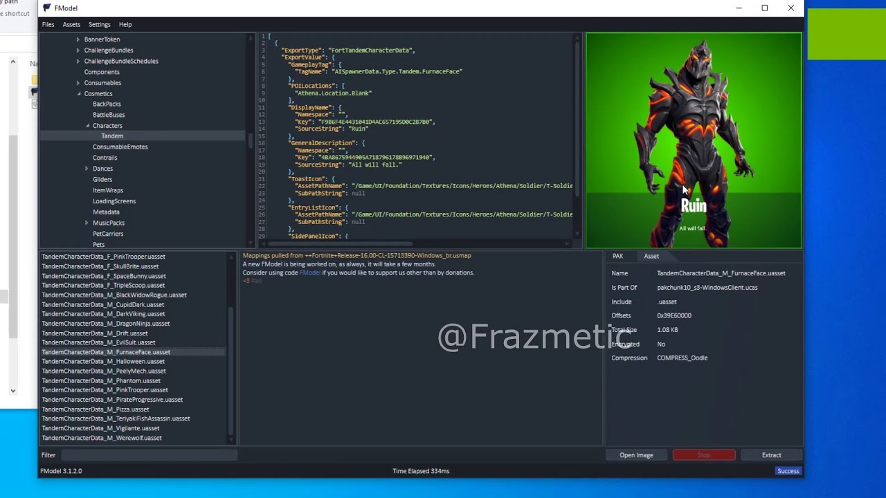 How To Datamine in Fortnite // Fmodel Tips!! Fortnite leaks! - YouTube