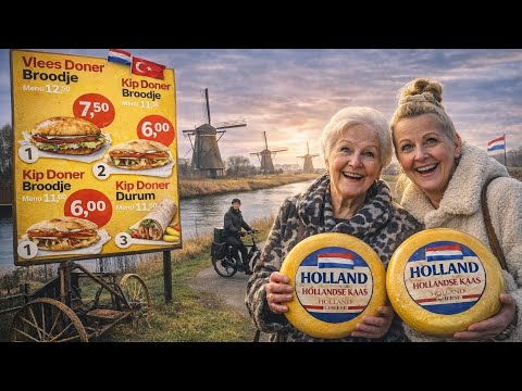 Hollanda Kasabaları 🇳🇱🇹🇷 Kinderdijk + Doğduğum Semt | Utrecht’te Yeni ŞAHAN Market | Sushi |Vlog 263