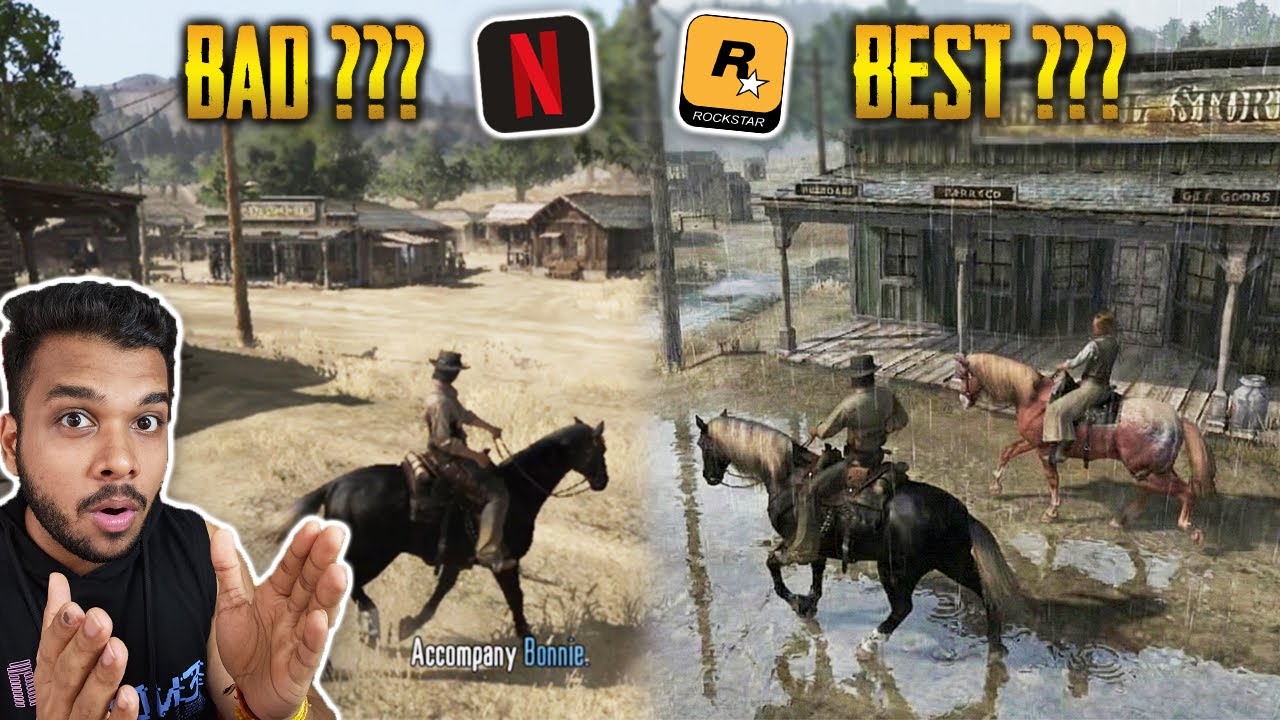 RDR MOBILE ROCKSTAR vs NETFLIX COMPARISON - WHICH IS THE BEST ??? - GTA ...