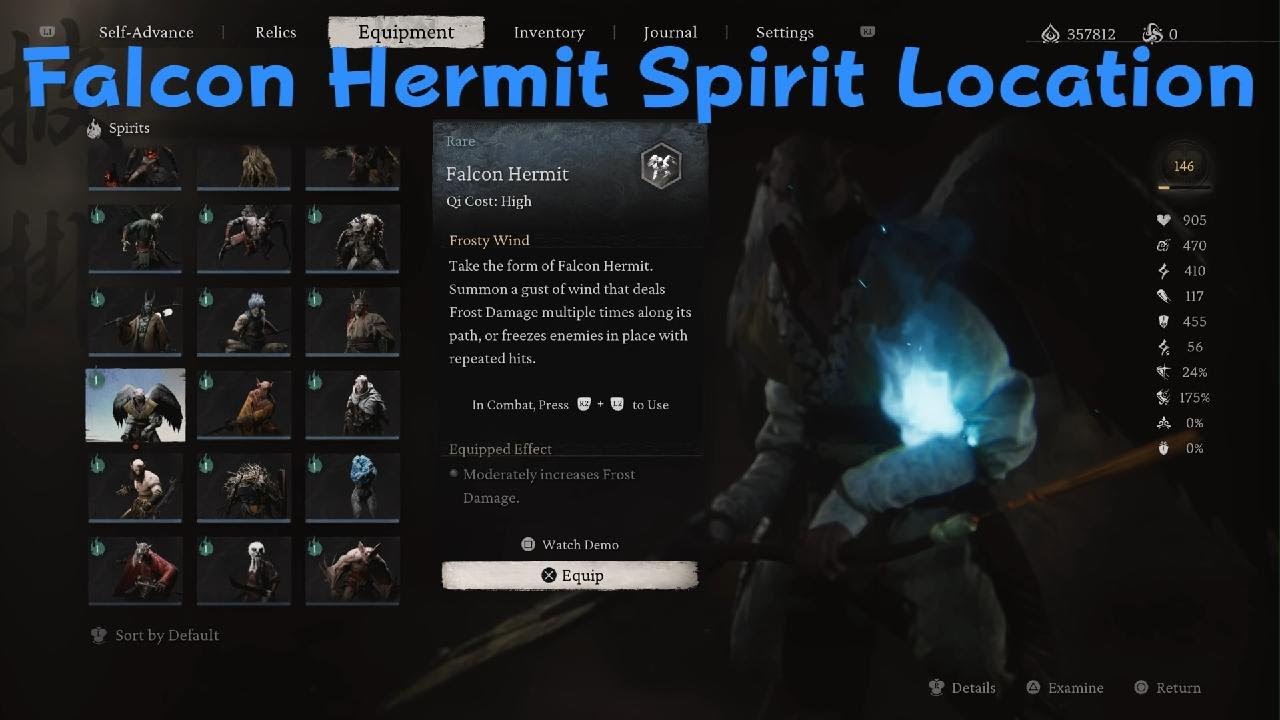Black Myth: Wukong Falcon Hermit Spirit Location - YouTube