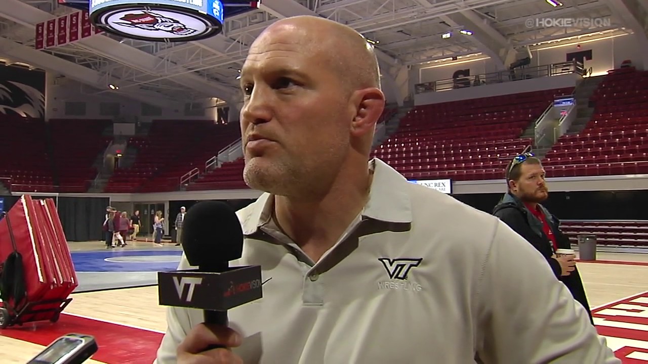 2017 ACC Wrestling Championships - Coach Tony Robie - YouTube