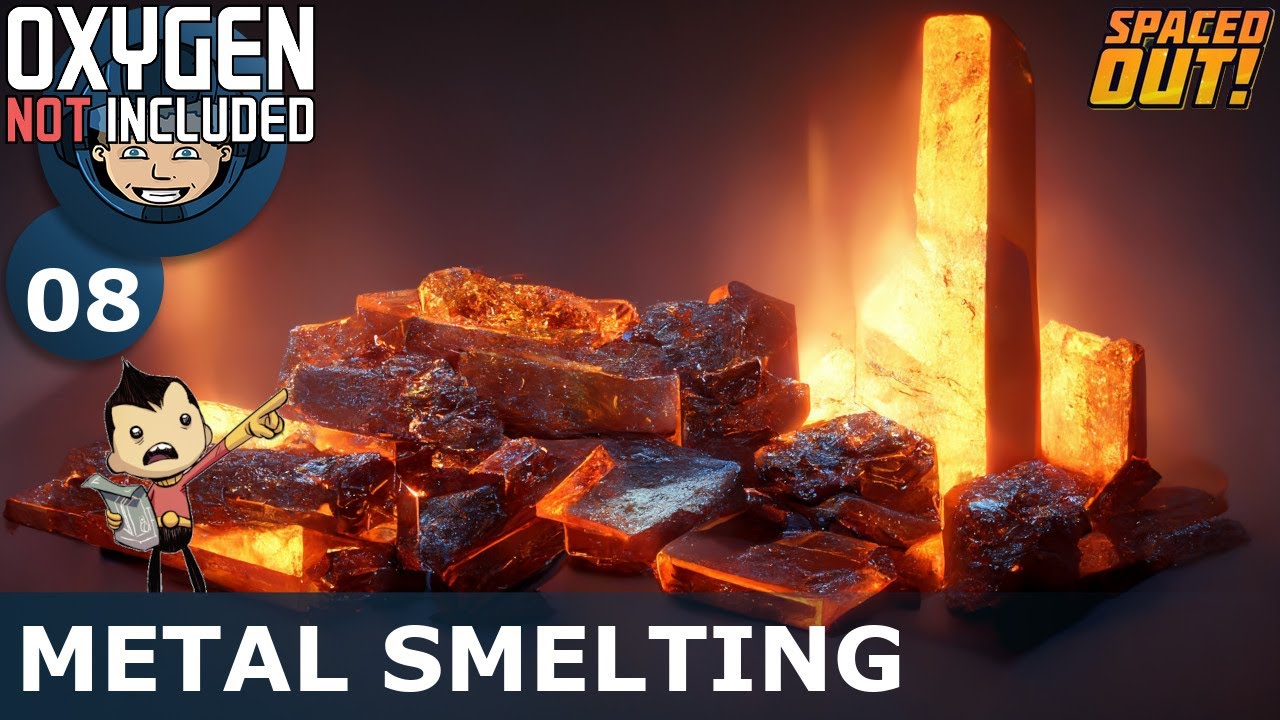 FIRST METAL SMELTING SETUP - Spaced Out (Classic + One Dupe): Ep. #8 ...