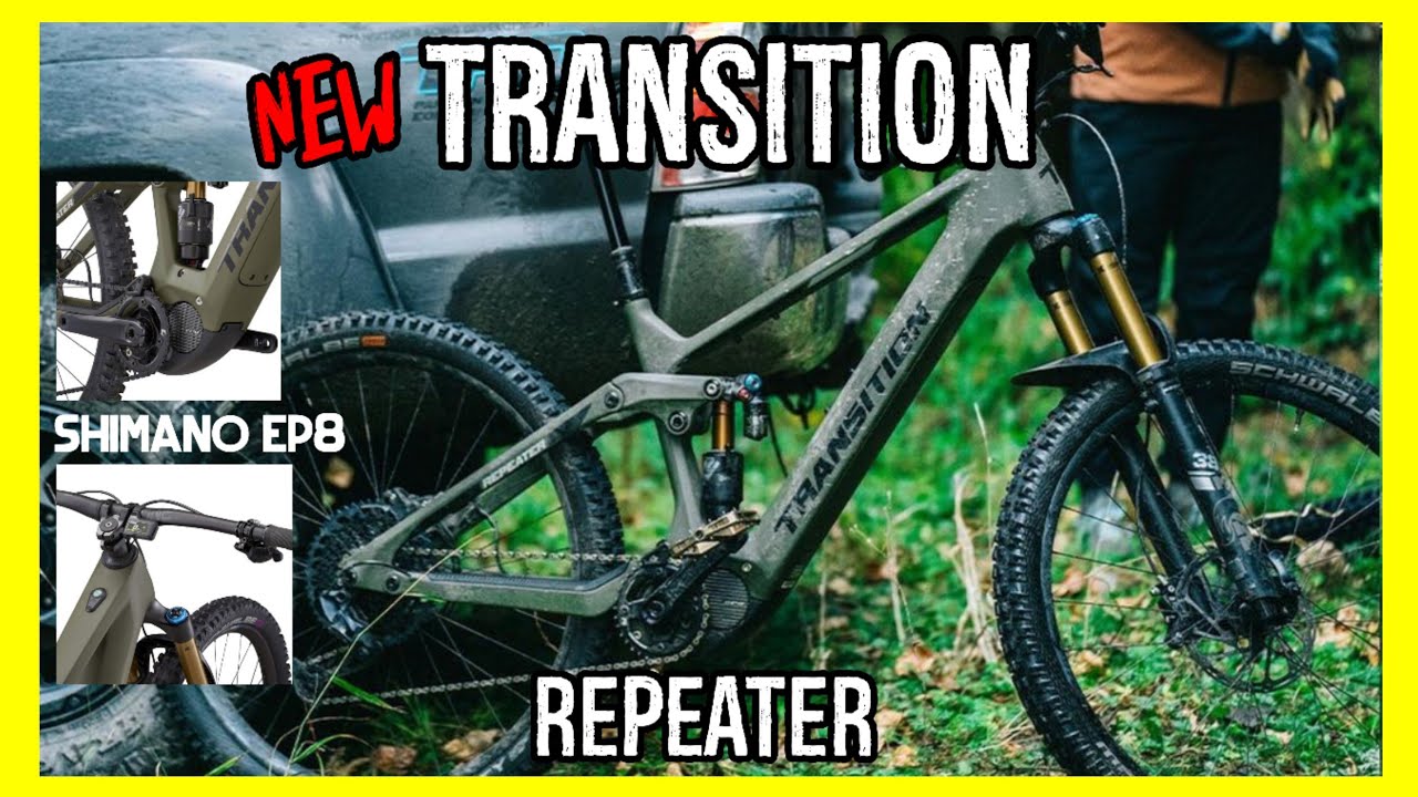 New E MTB 2022 transition repeater | enduro bike with shimano ep 8 ...