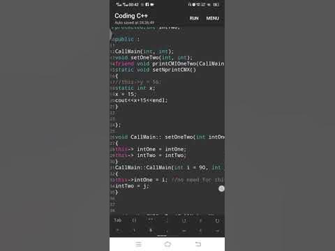 CPP constructors and functions - 18/5/2021 - YouTube