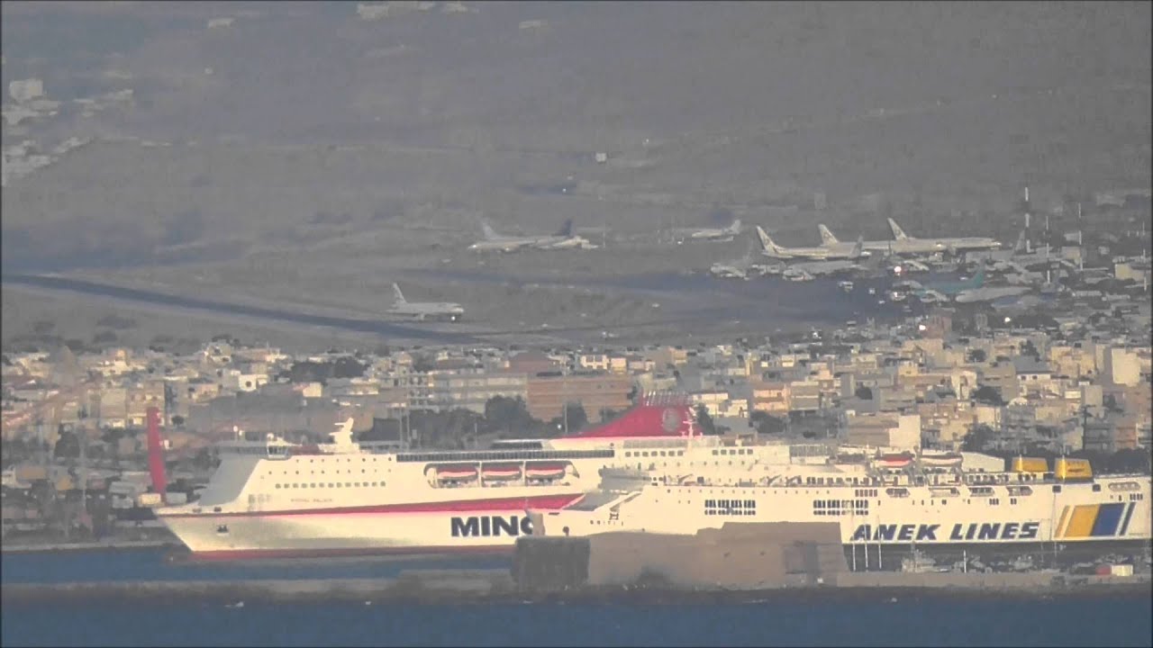 ΠΡΟΣΓΕΙΩΣΗ ΑΕΡΟΠΛΑΝΟΥ ΛΗΨΗ ΑΠΟ ΡΟΔΙΑ HD VIDEO 1080p - YouTube