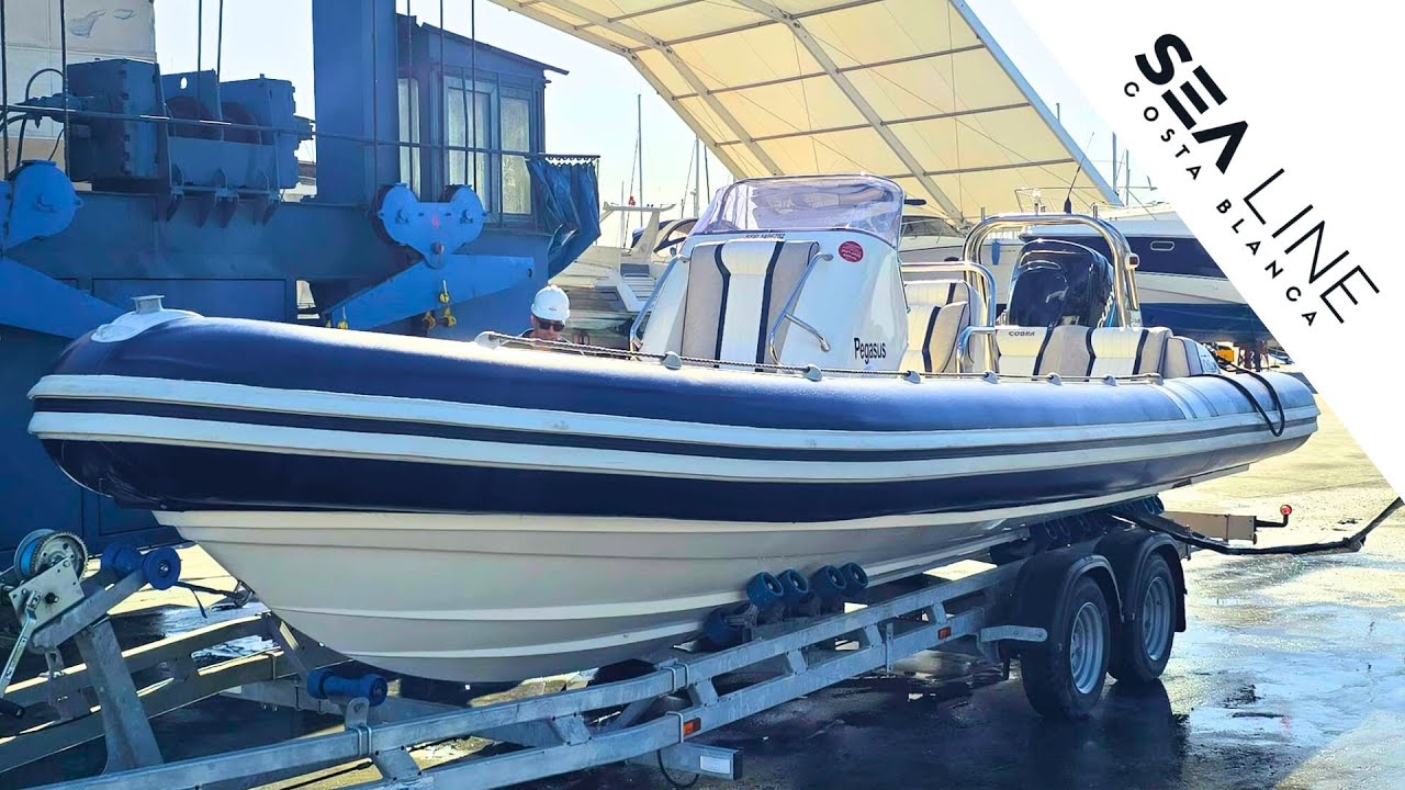 Pre-Owned Cobra 7.5 RIB available for sale @ Sea Line Costa Blanca in ...
