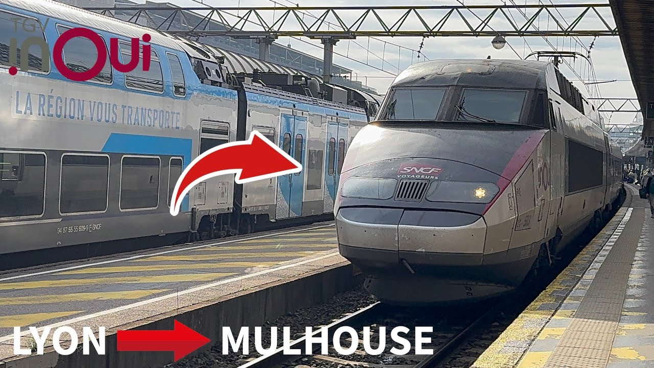 Le Train à Grand Vitesse (TGV InOui) en France | 4K 60 FPS-HDR - YouTube