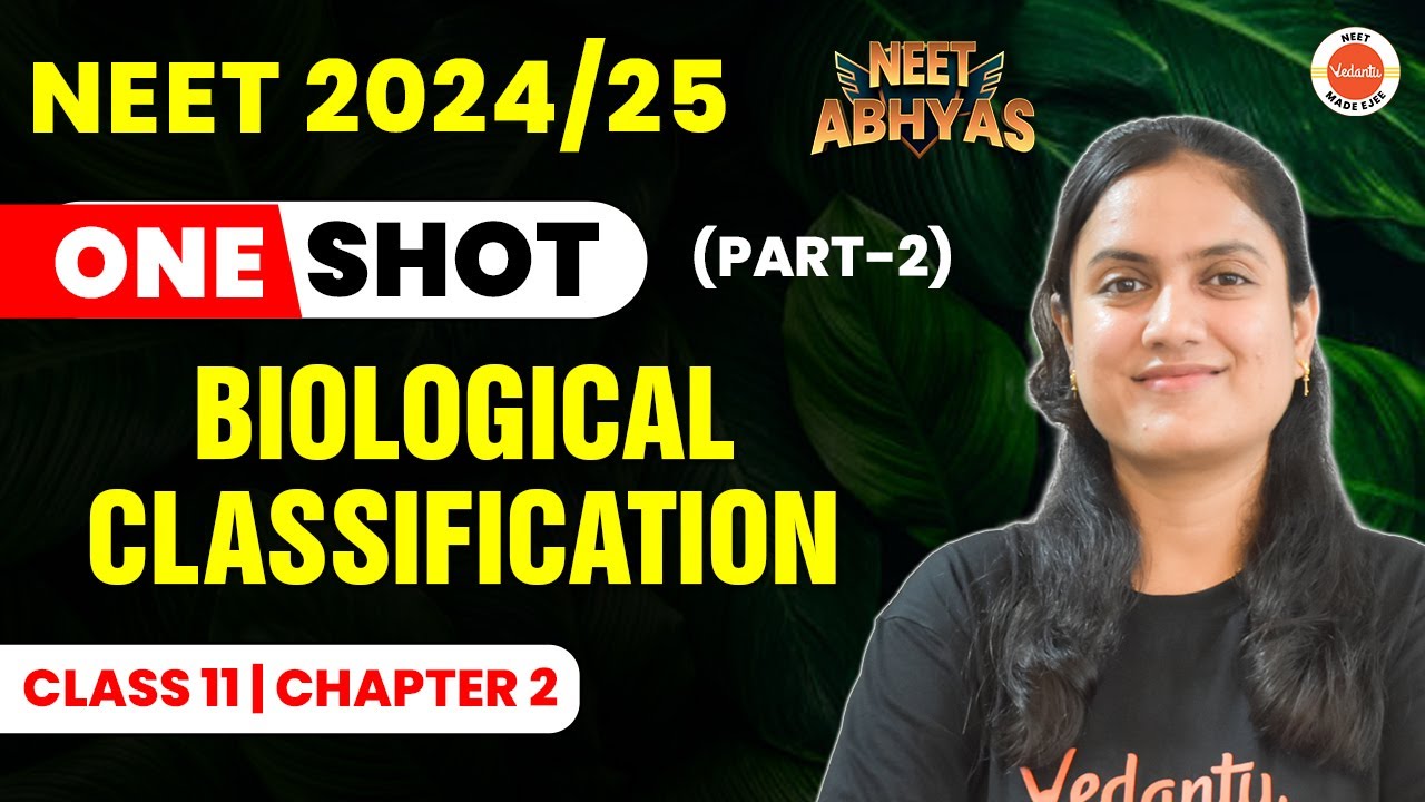 Biological Classification Class 11 Biology in ONE SHOT [Part 2] | NEET ...