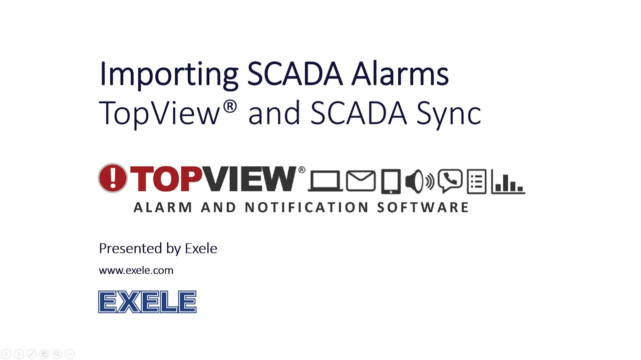 (3) SCADA Sync: Import SCADA Alarm Tags to TopView - YouTube