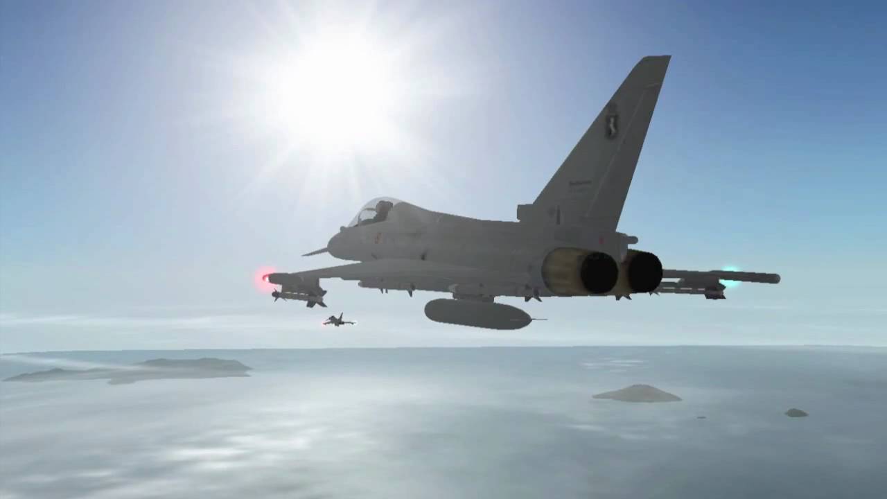 EF Typhoon X-Plane - YouTube