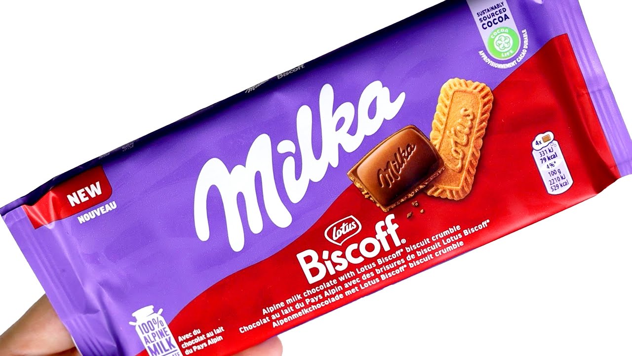 NEW MILKA BISCOFF UNWRAPPING - YouTube