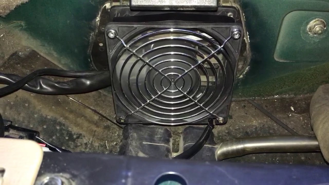 Luggage boot fans Volvo 850 V70 - YouTube