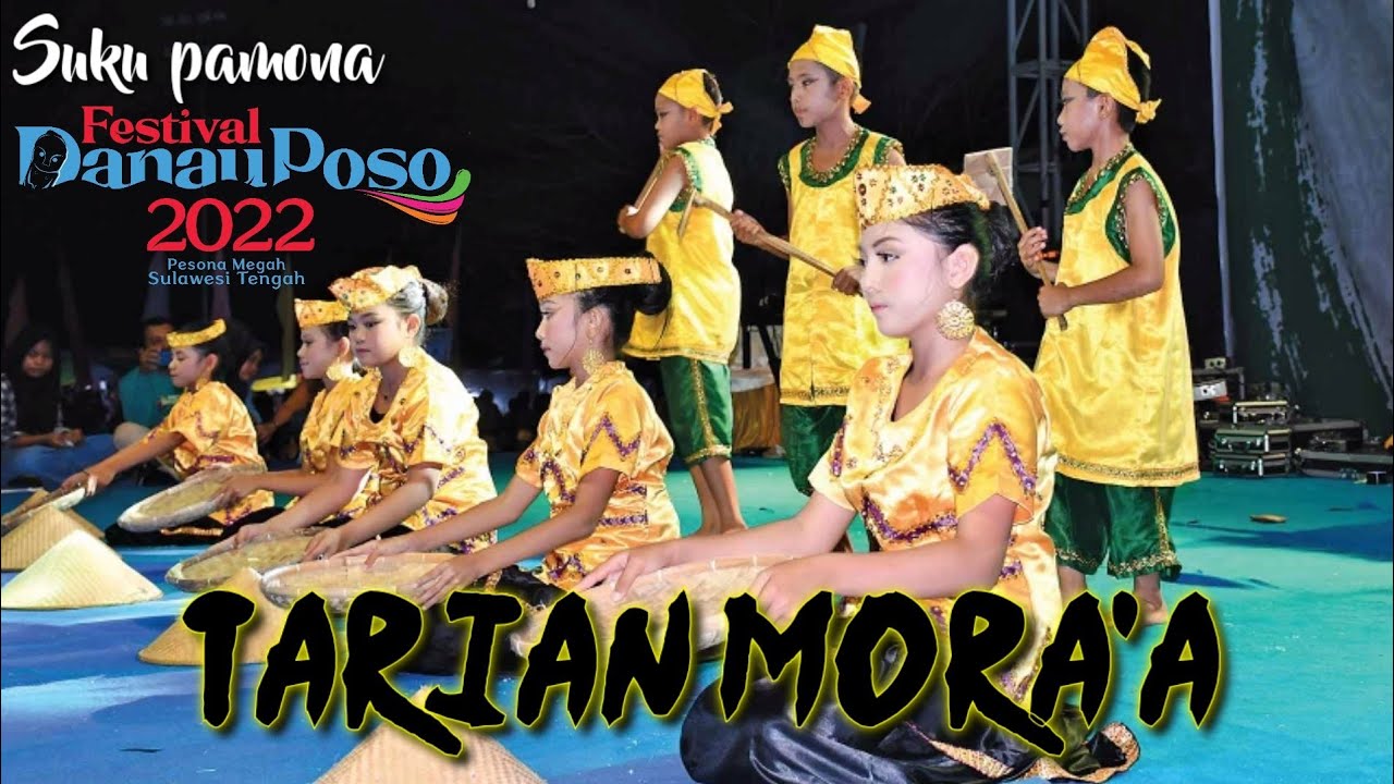 TARI MORA'A TRADISI PANEN PADI SULAWESI TENGAH - YouTube
